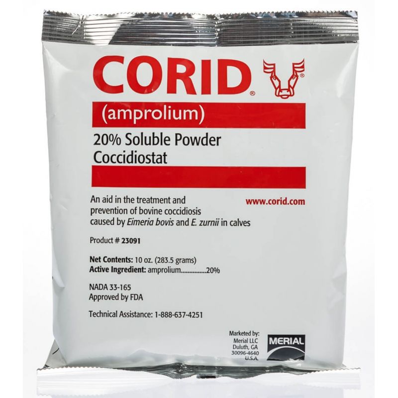 CORID® 20% Soluble Powder | Santa Cruz Animal Health